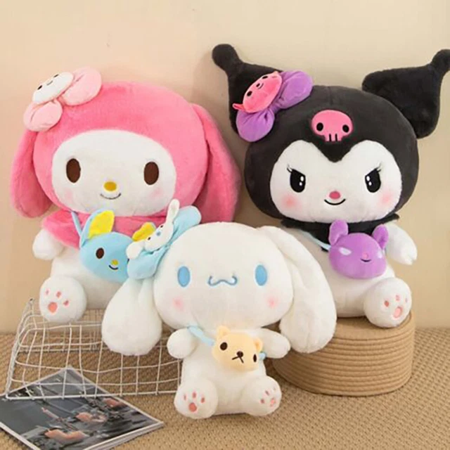 Kuromi My Melody Cinnamoroll Sanrio Plush Toy Stuffed Doll Pendant T