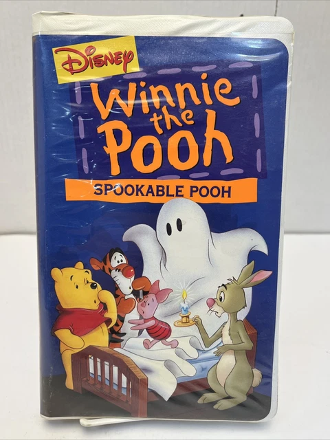 DISNEY’S WINNIE THE POOH SPOOKABLE POOH VHS VIDEO TAPE CLAMSHELL ...