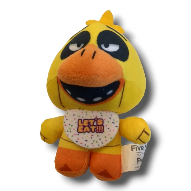 GOOD STUFF FIVE Nights At Freddy’s FNAF Chica Plush 7” Let’s Eat 2016 £ ...
