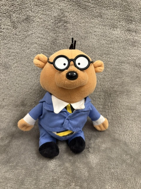 VINTAGE DANGER MOUSE 7” Plush Penfold Toy Cosgrove Hall Production 2001 ...