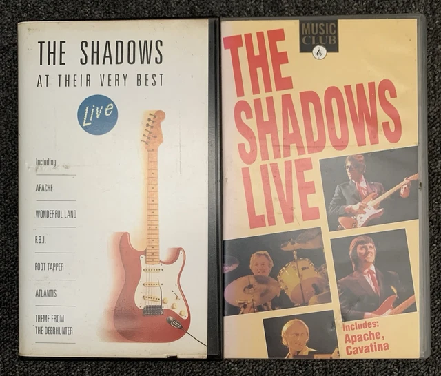 THE SHADOWS VHS Video Tapes Bundle X2 £10.90 - PicClick UK