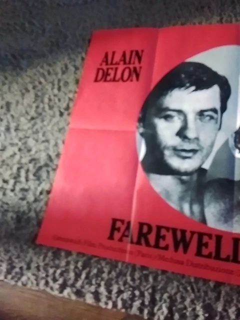 ORIGINAL FILM POSTER CHARLES BRONSON ALAN DELON FAREWELL FRIEND £165.00 ...