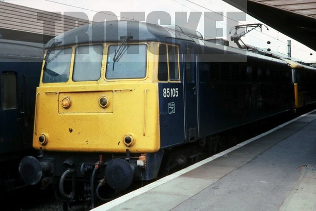 35MM SLIDE BR British Rail Electric Loco Class 85 85105 Northampton ...