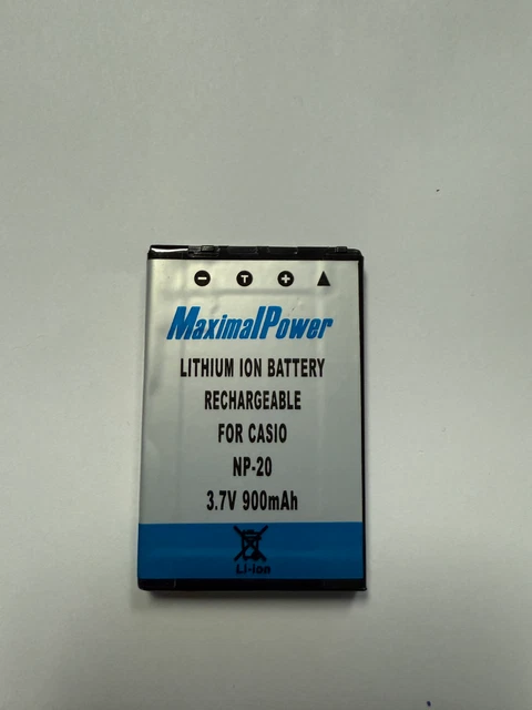 NP-20 BATTERY FOR Casio - 3.7V 900mAh $29.99 - PicClick CA