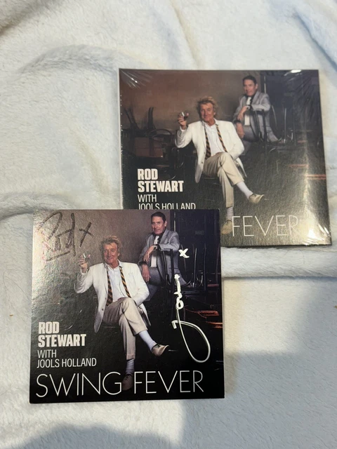ROD STEWART JOOLS Holland Swing Fever With Hand Signed Card CD Album ...