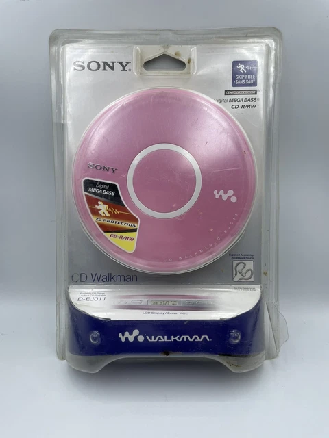 PINK SONY DISCMAN Portable CD Player D-EJ011 - Brand New $247.49 ...