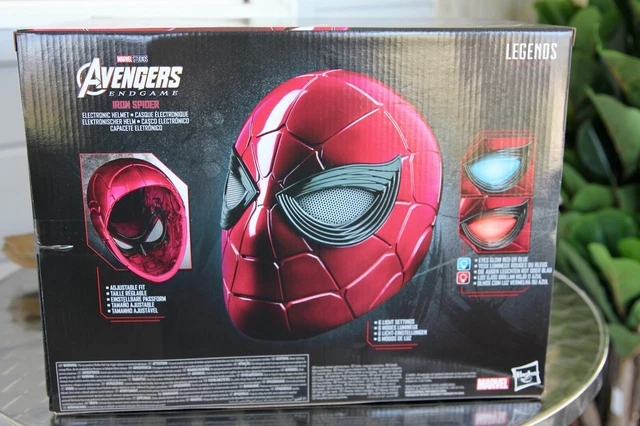 SPIDER-MAN MARVEL LEGENDS Series Iron Spider Electronic Helmet with ...