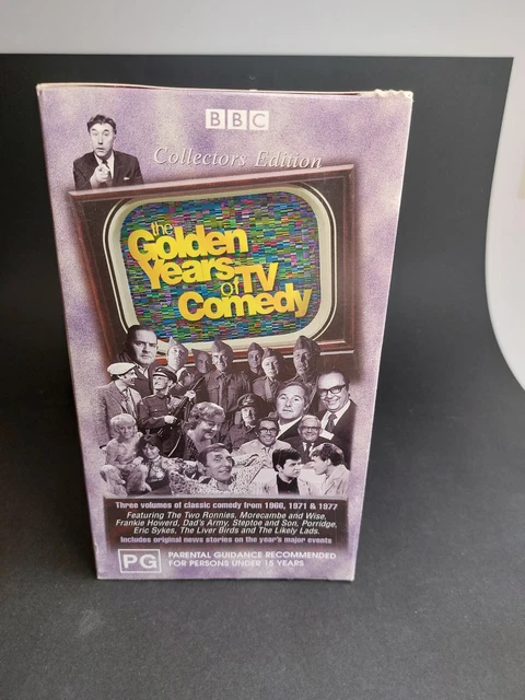 BBC THE GOLDEN Years Of TV Comedy 1966, 1971, 1977 VHS $9.00 - PicClick AU