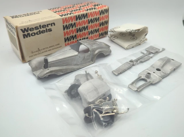 WESTERN MODELS 1/43 WMS1 1938 Mercedes Benz Type 540K Unmade White ...