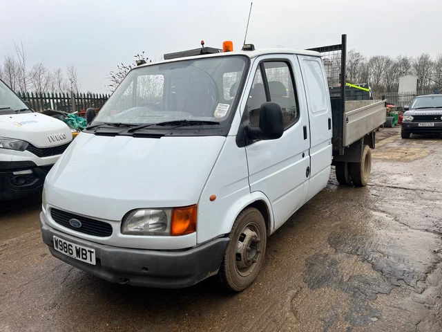 2000 (W) FORD Transit Tipper Crew Cab Mk5 Smiley Banana Engine £1,850. ...