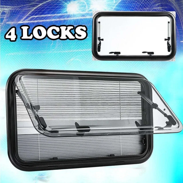 CAMPER VAN MOTORHOME Cassette Windows Hinged & Sliding Conversion ...