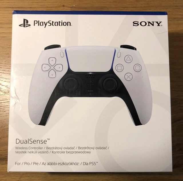 PS5 PLAYSTATION 5 Official DualShock DualSense Controller - White ...