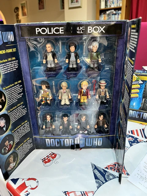 DOCTOR WHO CHARACTER building The Eleven Doctors Micro-figures Set ...