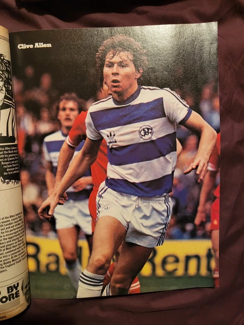 RARE CIRCA 1979 Magazine Pullout Poster Clive Allen QPR Queens Park ...