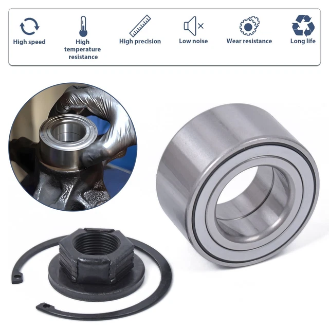 FOR FORD FIESTA MK6 Mazda B-Max Ecosport FRONT WHEEL HUB BEARING KIT ...