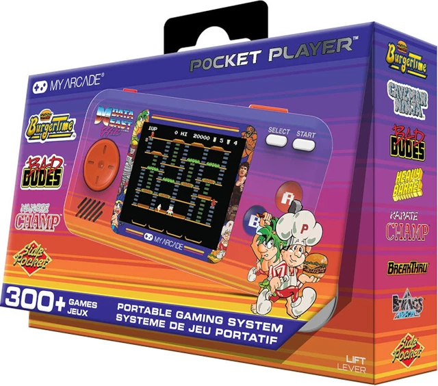 RETRO MY ARCADE Pocket Player Data East Portable (300 Games) EUR 46,99 ...