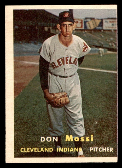 1957 TOPPS BASEBALL #8 Don Mossi EX *e1 EUR 13,44 - PicClick FR