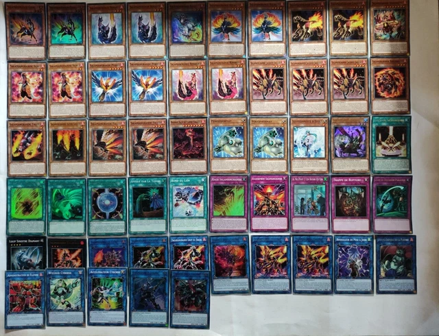 DECK YU-GI-OH ! DECK SALAMANGRANDE ! CYBERSE ! SOULBURNER ! OCCASION DUELLINKS ! EUR 39,99 ...