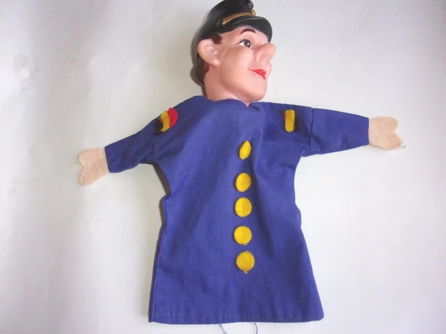 MARIONNETTE GUIGNOL GENDARME Personnage Théâtre Spectacle EUR 12,95 ...