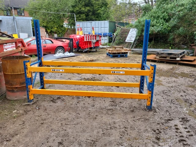 HEAVY DUTY STEEL work bench , Dexion Garage , Workshop, Shed £45.00 ...