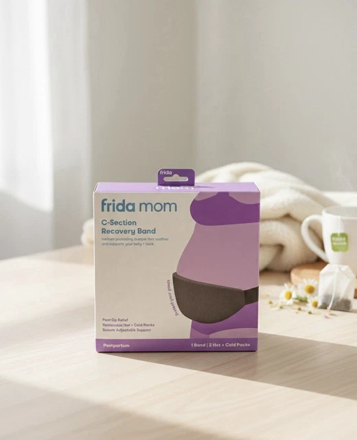 FRIDA MOM POSTPARTUM C-Section Post-Op Belly Binder Recovery Band Belt ...
