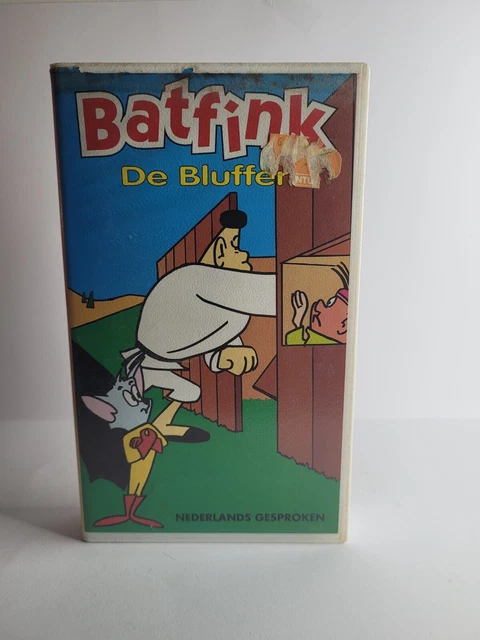 BATFINK AND KARATE Volume (Dutch) VHS VIDEO TAPE (animated kids cartoon ...
