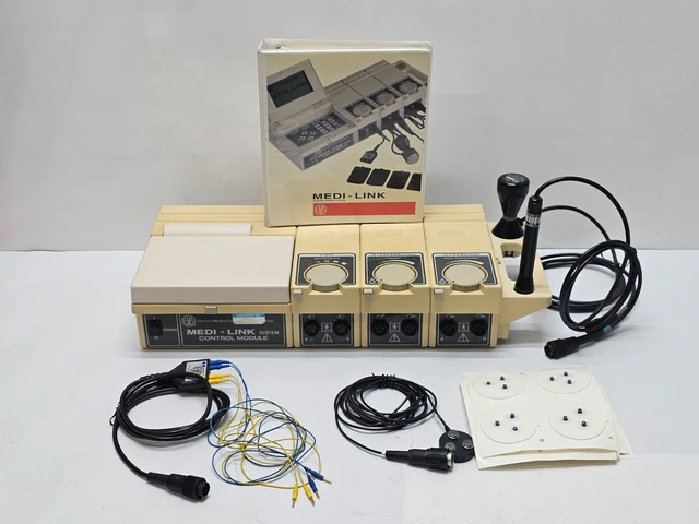 ULTRASOUND INTERFERENTIAL EMG,EMS Medilink 70 System Ultrasound+Modules ...