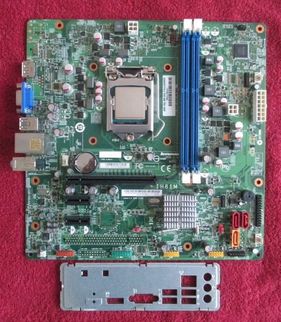 LENOVO IH81M 4437E6E0BCC2 E73 Thinkcentre 1150 DDR3 Motherboard with ...