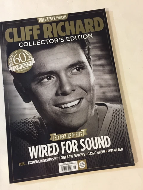 CLIFF RICHARD 60TH Anniversary 2018 UK 'Vintage Rock Collectors ...