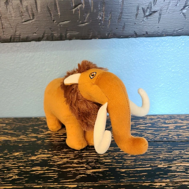 ICE AGE MANNY Mammoth 11" Plush Toy Factory Stuffed Animal Continental ...