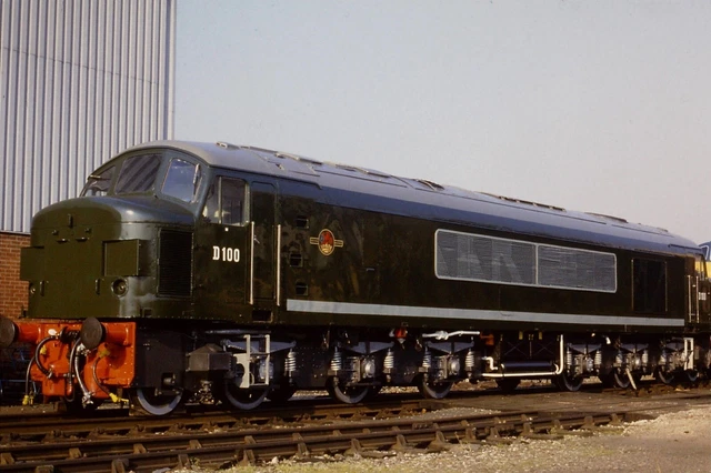 ORIGINAL 35MM COLOUR slide of preserved Class 45 Diesel Locomotive D100 ...