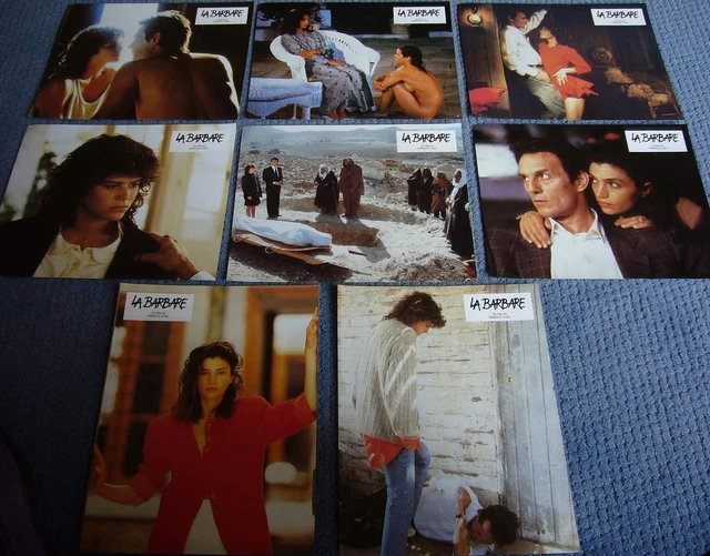 8 PHOTOS D'EXPLOITATION du film La Barbare de Mireille DARC 1989 Lobby cards EUR 15,00 - PicClick FR