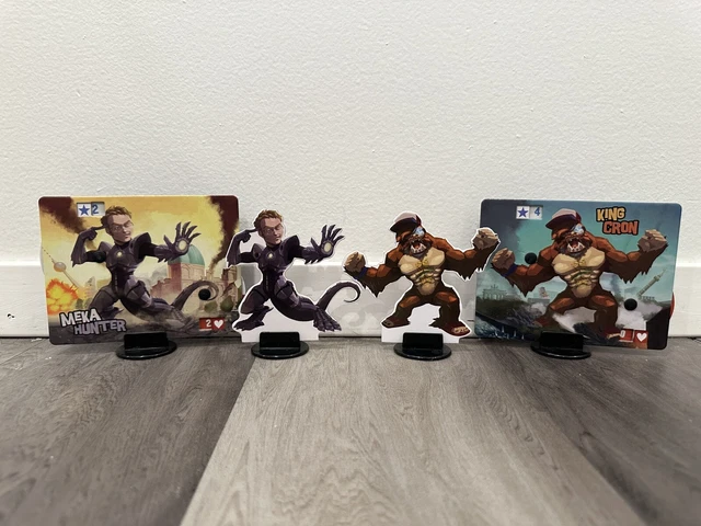 KING OF TOKYO Promo King Cron & Meka Hunter Monster RARE £47.12 ...