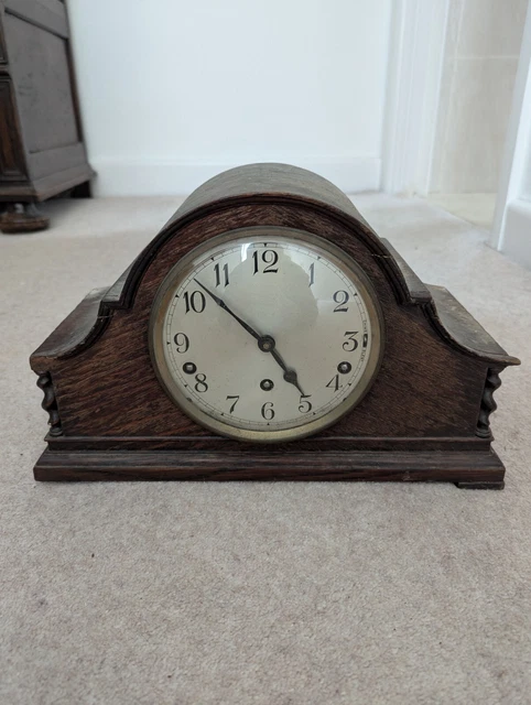 ANTIQUE GARRARD STRIKING Mantel Clock £10.00 - PicClick UK