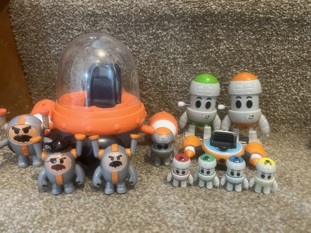 CBEEBIES GO JETTERS Grimbler Grand Master Glitch Grimbot Figure Bundle ...