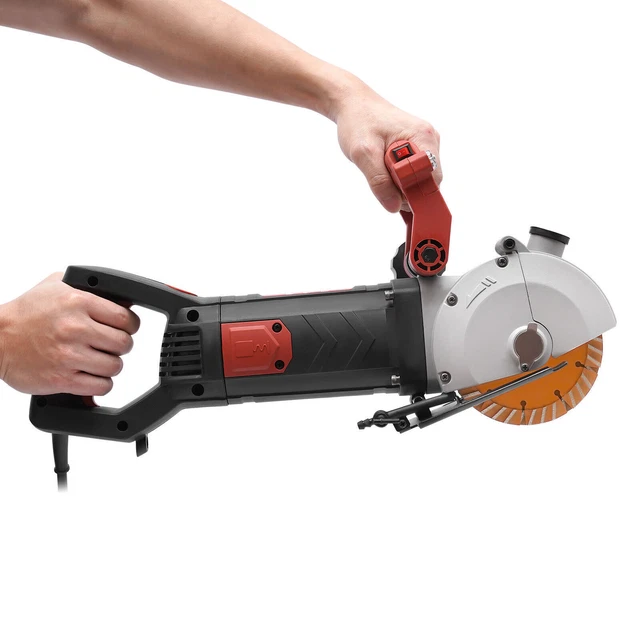Wall Chaser 1800W Electric - Concrete Cutter With 5 Blades, Water ...