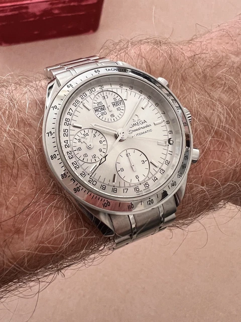 RARE MINT OMEGA Speedmaster Triple Date Ref: 3523:30With Boxes SERVICED ...