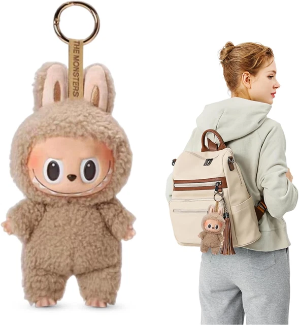 LABUBU, LABUBU KEYCHAIN, Labubu Puppets, Hanging Card Plush Vinyl Plush ...