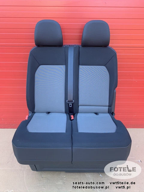 SEAT MAN TGE VW Crafter II 2016-2022 double bench passenger seat front ...