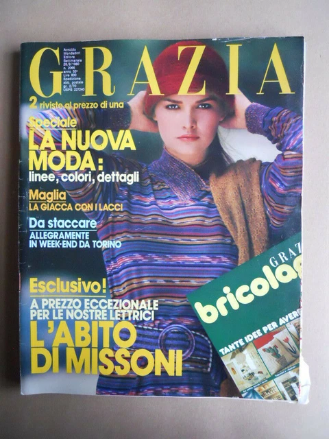 GRAZIA N 2061 1980 - Rivista di moda [G744] EUR 9,15 - PicClick FR