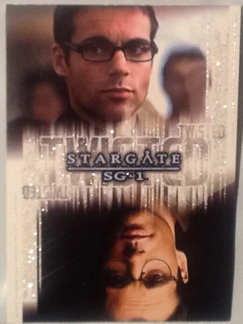 STARGATE SG1 SEASON 8 Twisted TW6 Daniel Jackson Insert Card NEW ...