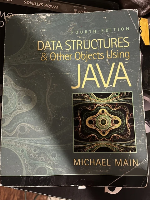 Data Structures And Other Objects Using Java By M Main 4th Ed 29 00 Picclick