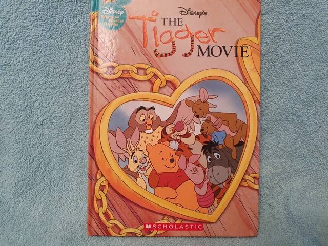 DISNEY WONDERFUL WORLD of Reading THE TIGGER MOVIE 16X22cm Grolier $4. ...