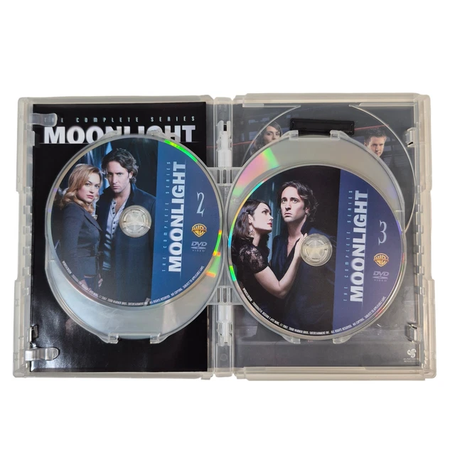 MOONLIGHT COMPLETE SERIES DVD 4 Disc Set Alex O'Loughlin TV Drama $11. ...