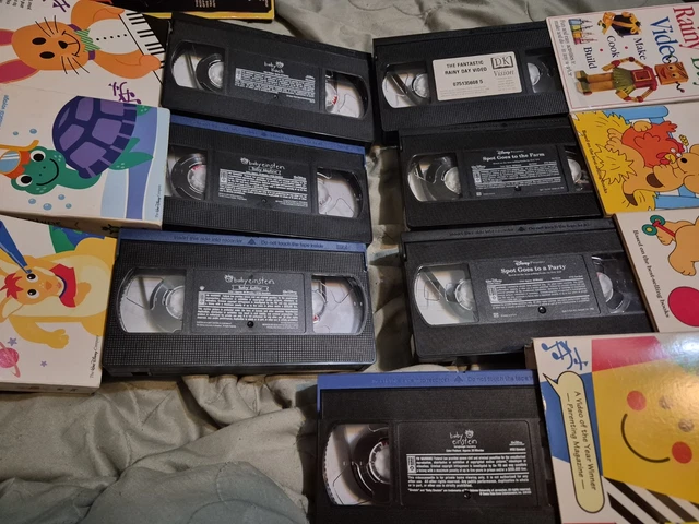 CHILDREN'S VHS LOT Learning Baby Einstein Disney Spot Goes To Farm ...