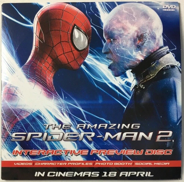 THE AMAZING SPIDER-MAN 2 Interactive Preview Disc Region 2 PAL 2014 DVD ...