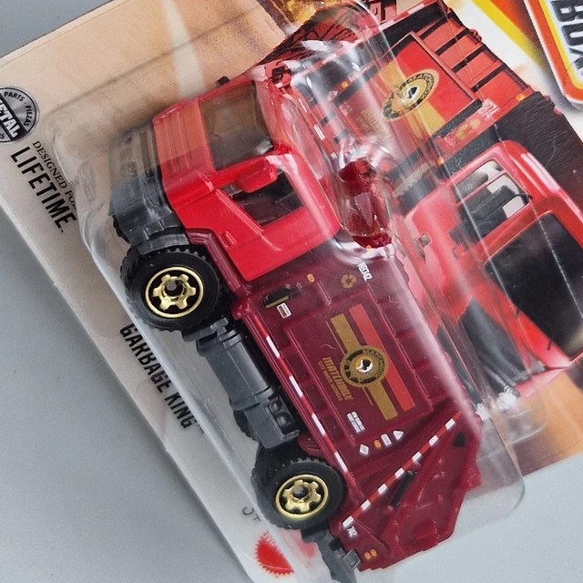 MATCHBOX GARBAGE KING Diecast Model Refuse Truck New In Packet $9.83 ...