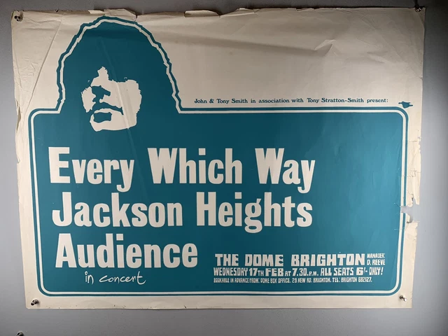 AFFICHE KEITH EMERSON David Arnot ELP Every Which Way Jackson Heights ...