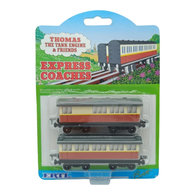EXPRESS COACHES ERTL Thomas The Tank Engine & Friends Die Cast New ...