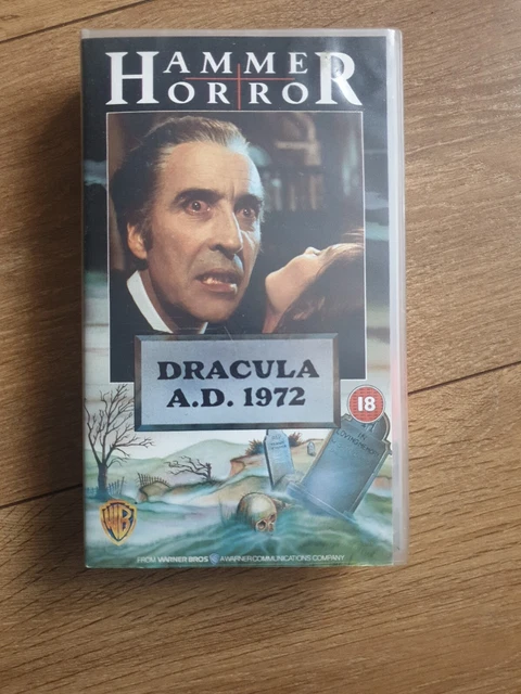 HAMMER HORROR DRACULA A.D 1972 VHS Horror Vampires. £15.00 - PicClick UK